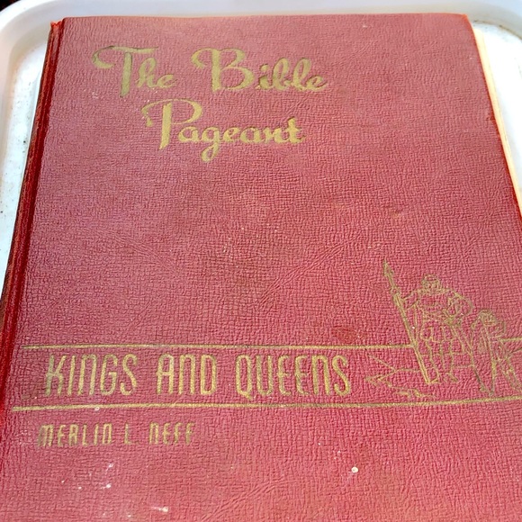 bible | Office | The Bible Pageant Book Merlin L Neff 947 To 1955 ...